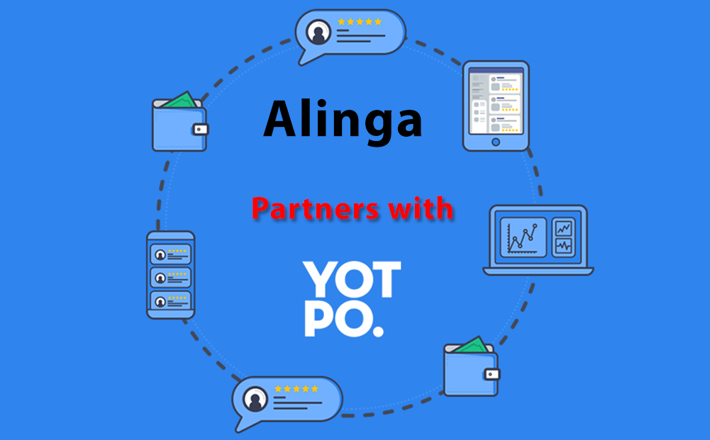 Alinga Partners with YOTPO | YOTPO Benefits | Alinga