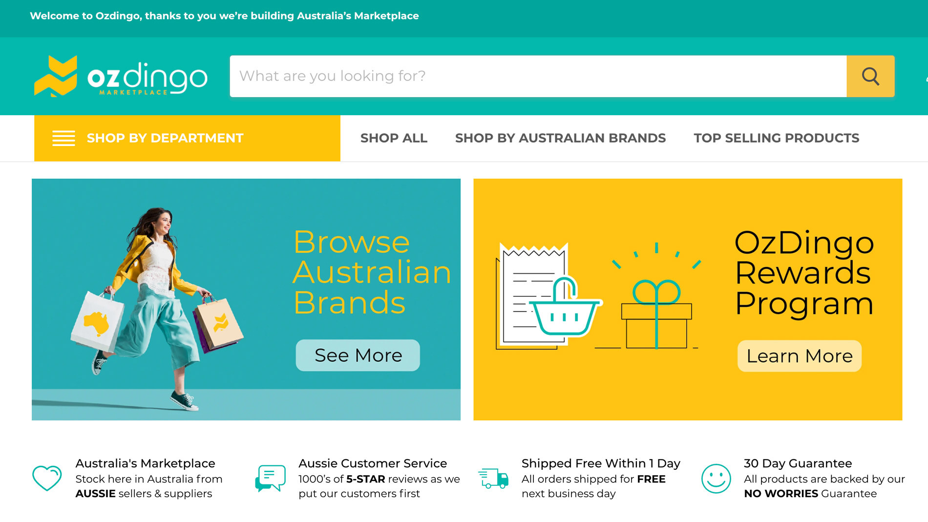 OzDingo - Australian Marketplace onboard with Alinga & Shopify